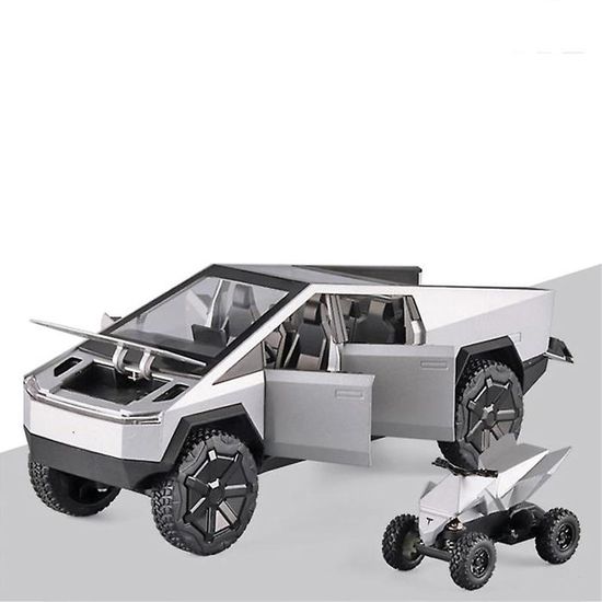 1:24 Tesla Cybertruck Truck Alloy Toy Car Model Diecasts Vehicles ...