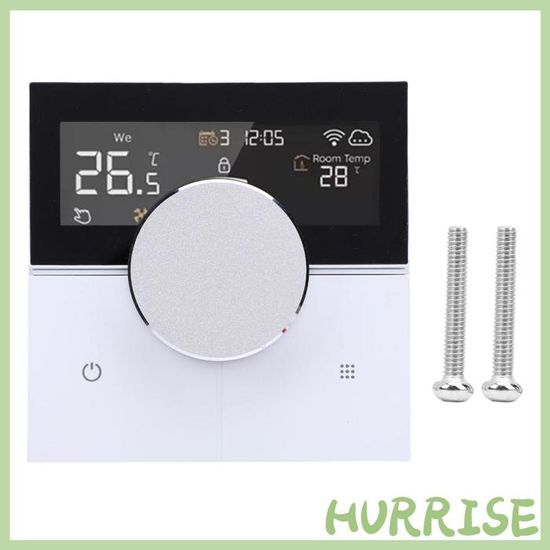 Thermostat Intelligent, Thermostat Programmable WiFi pour Chaudière Murale - Cdiscount Bricolage