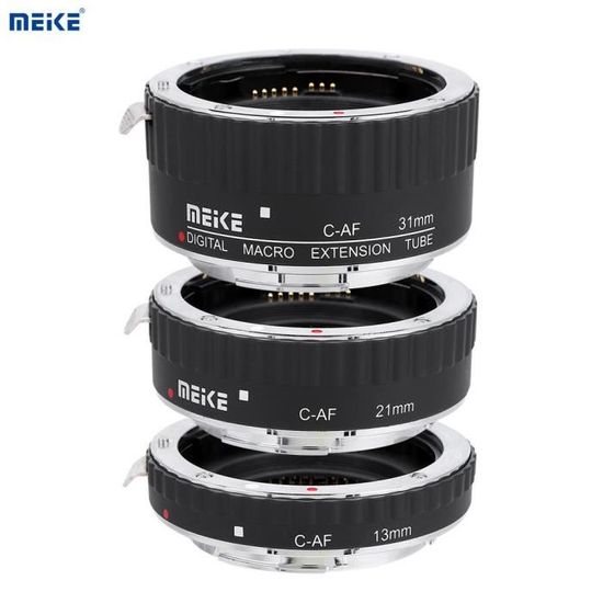 LANQI Meike Auto Focusing Macro Extension Lens Lens Tube bagues ...