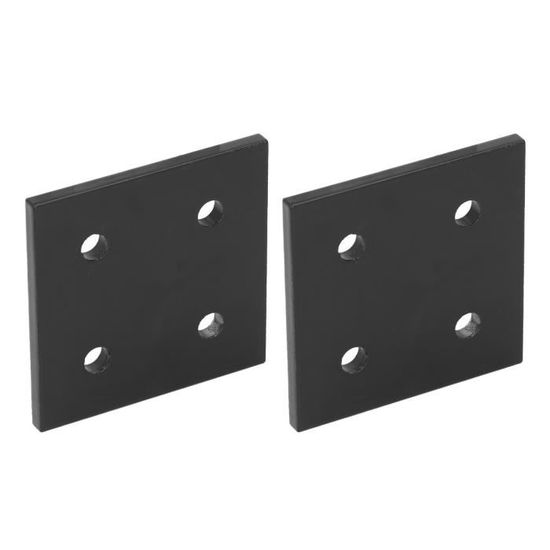 VBESTLIFE Fixation d'angle 2 pièces joint plaque coin fixation ...