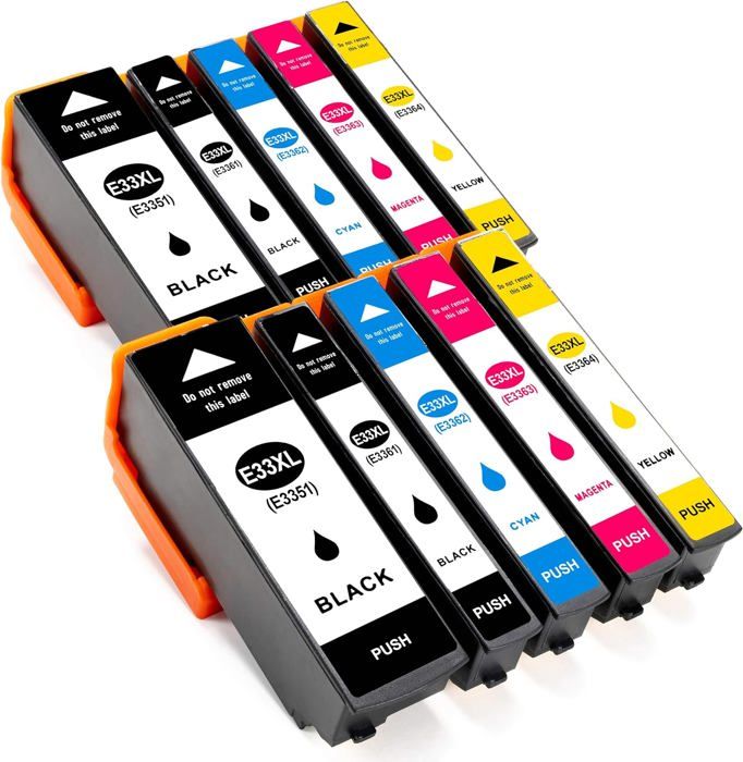 Lot de 10 Lot de 2 cartouches d'encre compatibles Epson Expression ...