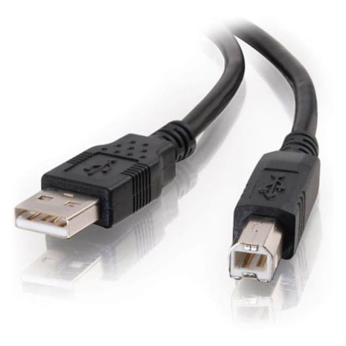 Câble imprimante USB 2.0 A vers B, Noir 3m, Compatible HP,Epson,Brother ...