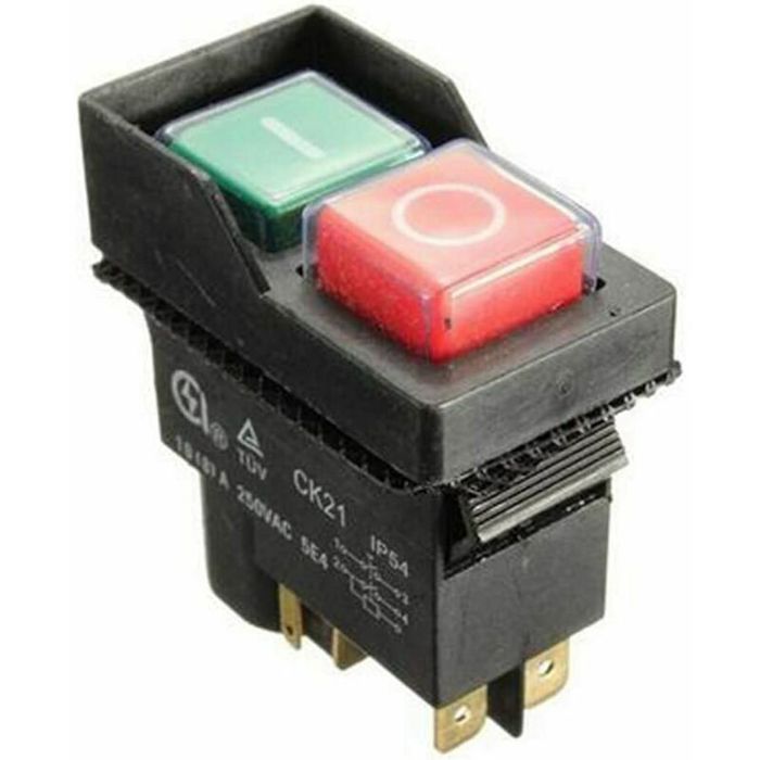 Interrupteur électromagnétique pour bétonnière - VIREX® - 250V - 16A ...