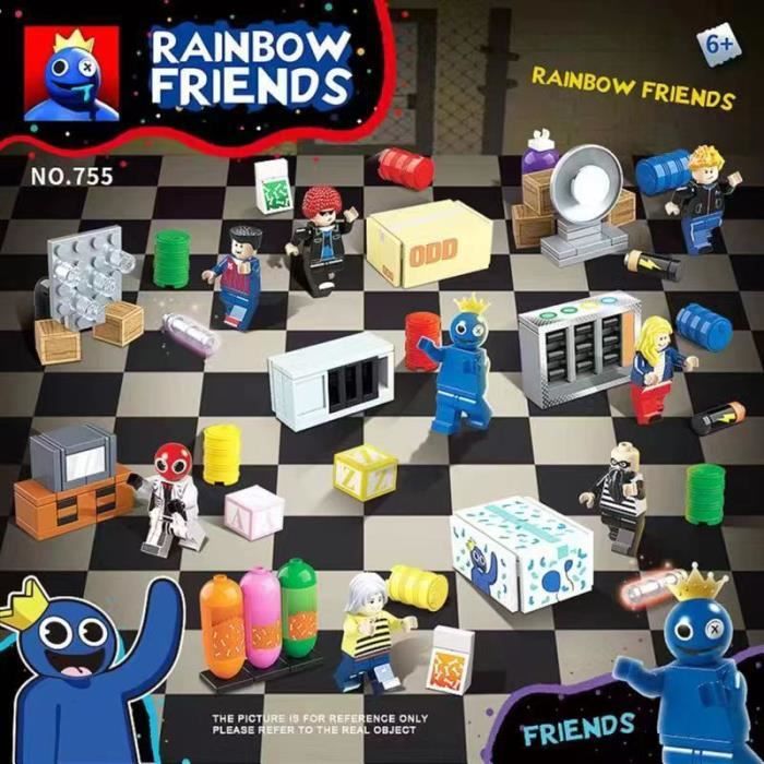 Rainbow friends assemblé blocs de construction jouets 8IN1 enfants ...