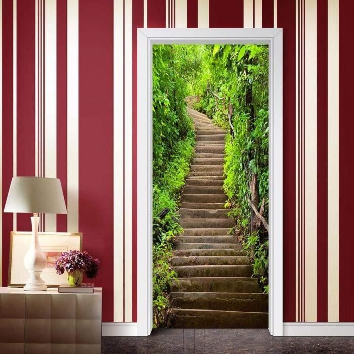 Papier Peint Escalier Trompe L Oeil