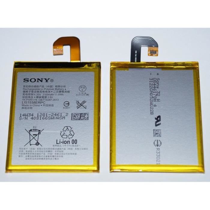 Sony batterie li-ion pour xPERIA z3 lIS1558ERPCProduit non compatible ...