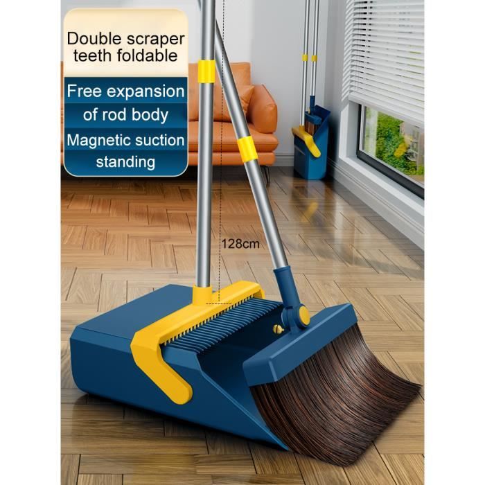 Balai,Balais télescopiques multifonctions pour le nettoyage des sols de la maison,pelle à ...