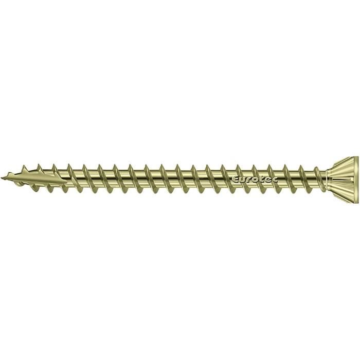 Osbfix 900694 Vis Construction Bois Galvanisé Jaune 43 X 80 Mm ...
