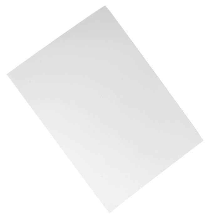 FAN-50 Feuilles Papier Badge A4 Blanc - DIY Peinture, Artisanat Fait ...