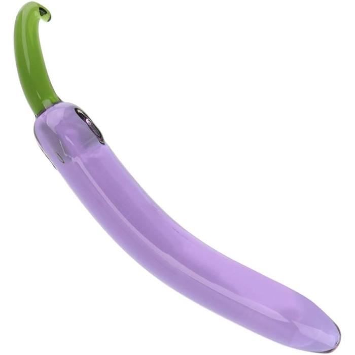 Plug Anal En Forme De Fruits Et Légumes - Godemiché En Verre - Perles Anales - Jouet Sexuel Pour ...