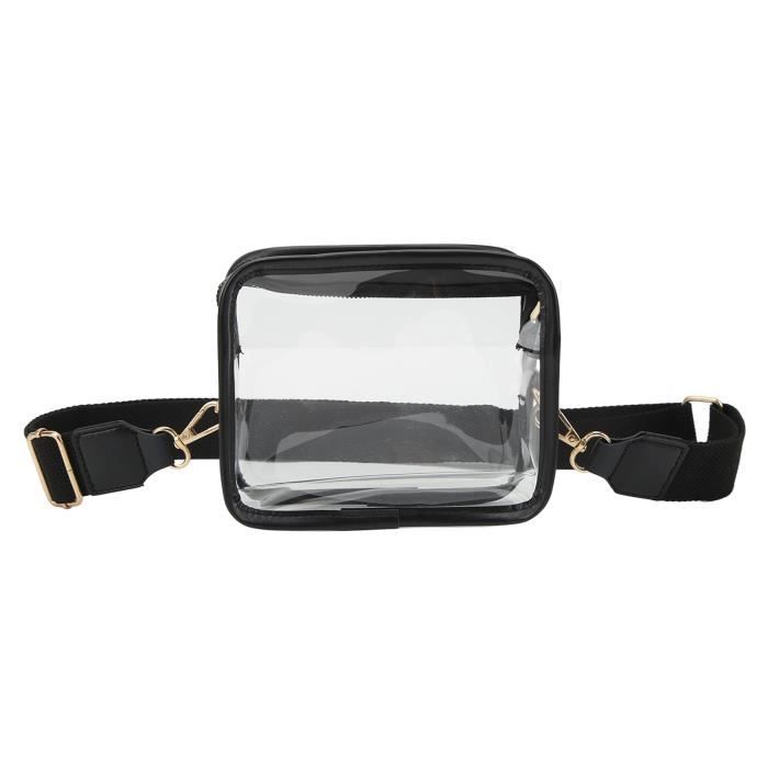 Fafeicy sac transparent Sac à bandoulière transparent en PVC avec ...