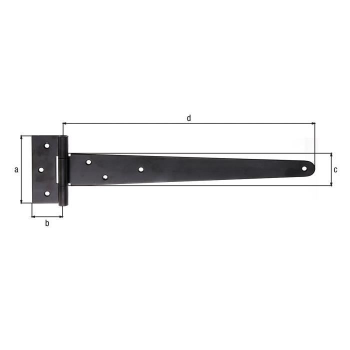 Penture anglaise CATA 348-40x90x2,5 - Cdiscount Bricolage