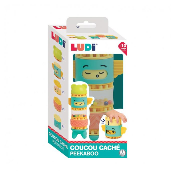 LUDI - Coucou Caché - Jeu De Construction 6 Pièces - Cdiscount Jeux ...