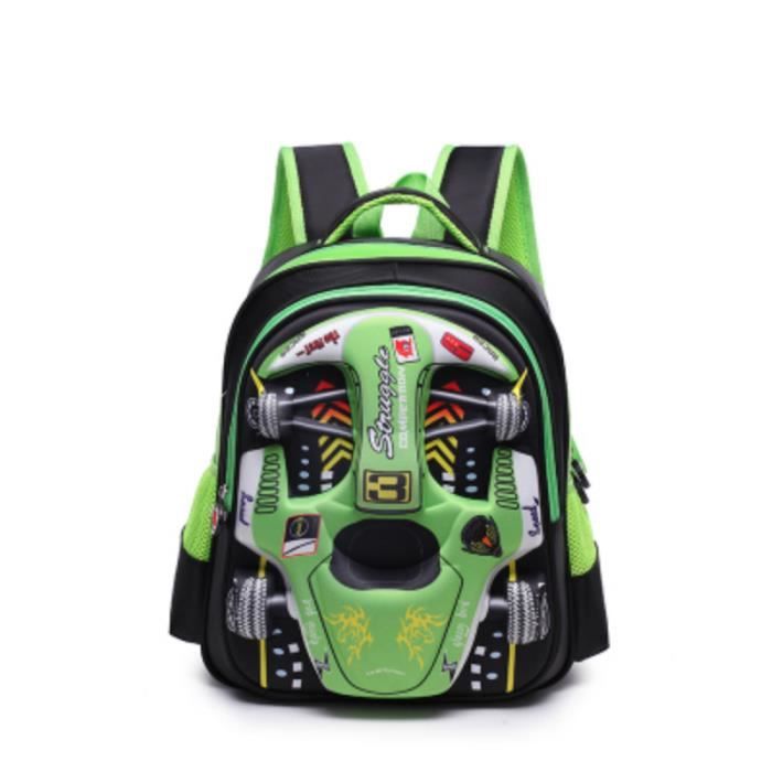 2019 enfants 3D EVA chaud racing cartable cartable imperméable garçons ...