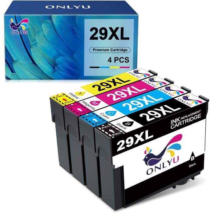 Cartouche D'Encre 29 Xl Compatible Pour Epson 29Xl Remplacement Pour ... Cartouche D'Encre 29 Xl Compatible Pour Epson 29Xl Remplacement Pour ...