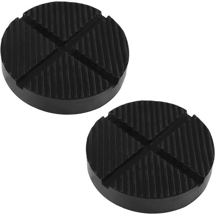 AITRIP Lot de 2 patins universels en caoutchouc avec rainures pour cric ... AITRIP Lot de 2 patins universels en caoutchouc avec rainures pour cric ...