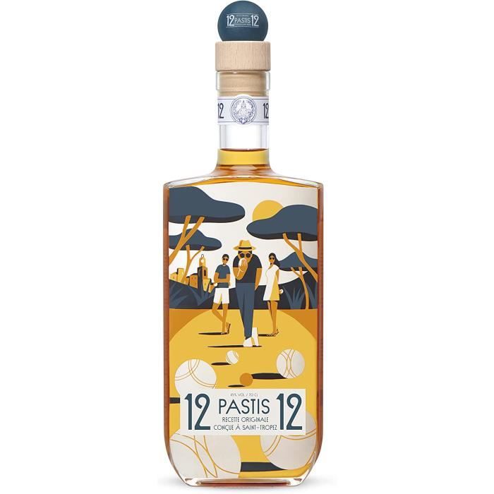 Pastis 12-12 Edition Pétanque 700ml206 - Cdiscount Au quotidien
