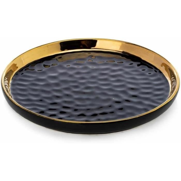 Plateau De Service Rond – Plateau Rond Décoratif – Design Simple ...