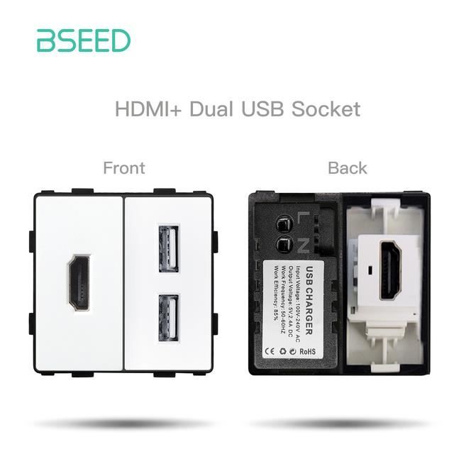 INTERRUPTEUR,HD 2USB--Interrupteurs À Boutons Mécaniques, Cadres De ...