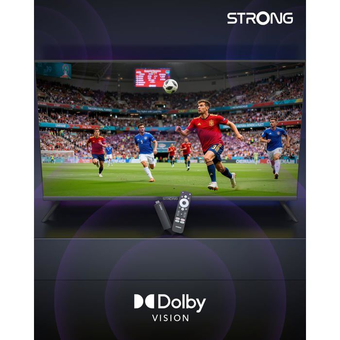 Leap-UNA Stick De Streaming Box Android TV, Wi-FI, Chromecast Intégré ...