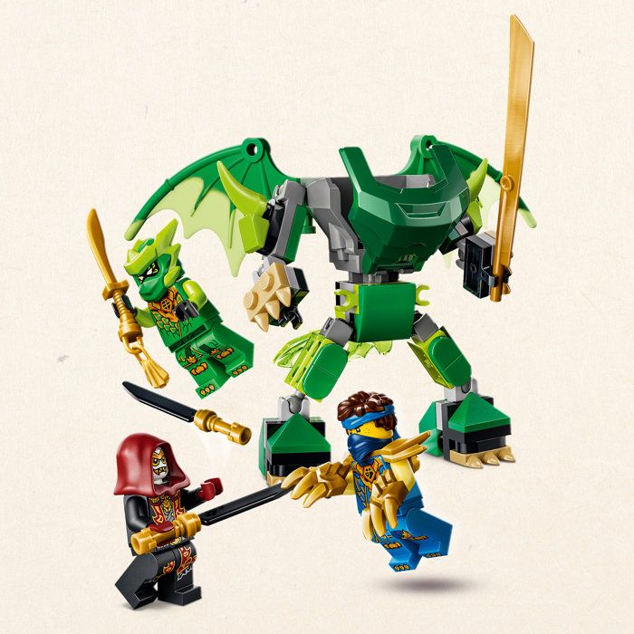 LEGO NINJAGO 71862 Pack de Combat : le Robot Dragon de Lloyd - Jeu ...