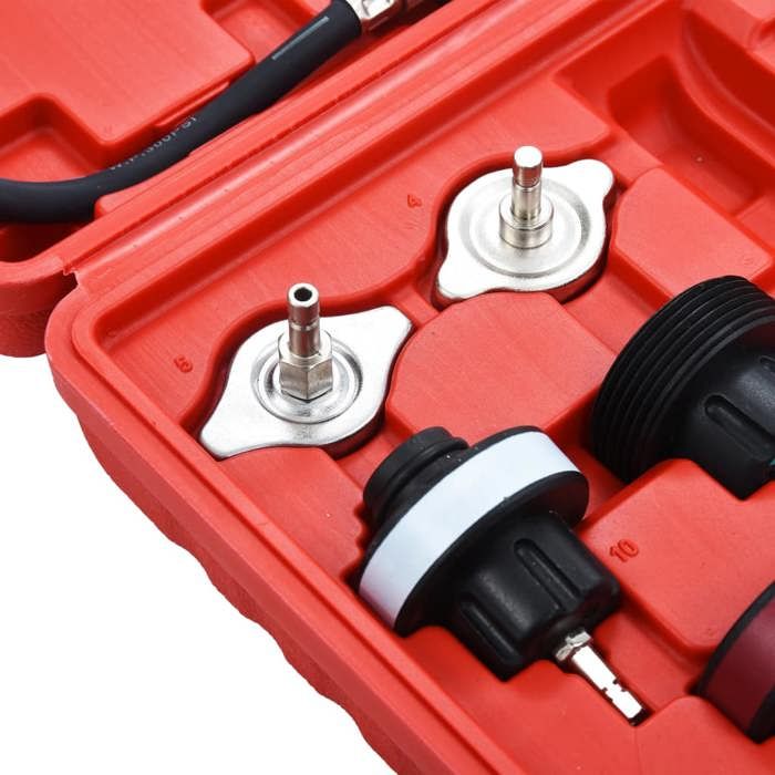 Testeur de pression pour refroidissement - vidaXL - 14 pcs - Universel ...