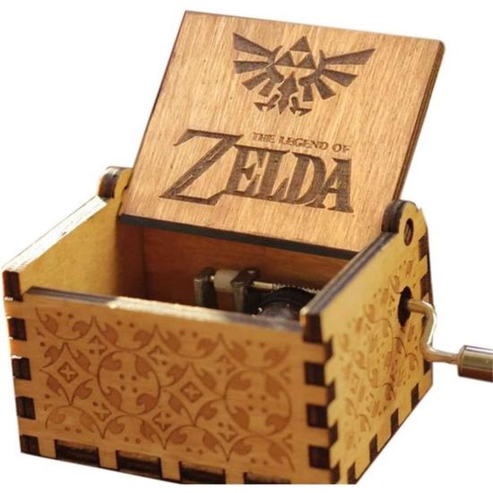 The Legend Of Zelda Boîte À Musique Antique Sculptée À Manivelle En Bois[q339] - Cdiscount Jeux ...