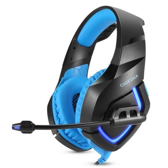 CASQUE - ECOUTEURS Gaming Headset ONIKUMA K1-B stéréo casques de jeu ...