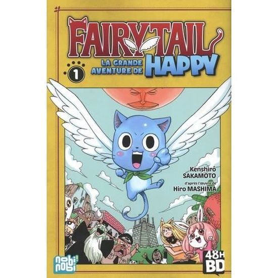 BD - NOBI NOBI - FAIRY TAIL - LA GRANDE AVENTURE DE HAPPY TOME 1 - Edition Limitée - 2023 - 48H ...