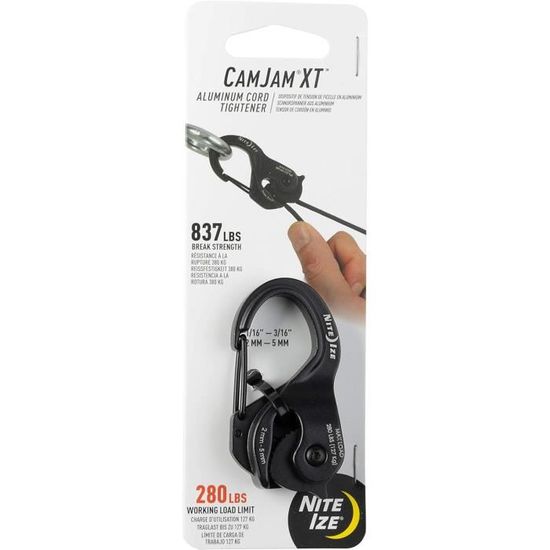 Nite Ize CamJam XT Mécanisme de fixation de caméra en alm avec ...