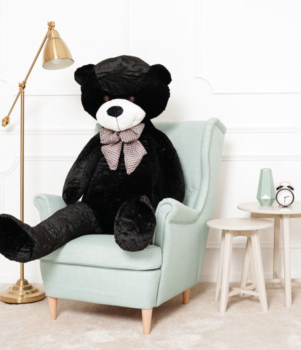 DEAR BEAR Teddy Bear Large XXL (Black, 160cm) Classico - Ours en ...
