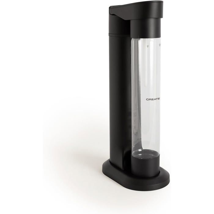 CREATE /SODA MAKER STUDIO/Machine for making carbonated water 1L black/Does not include CO₂ ...