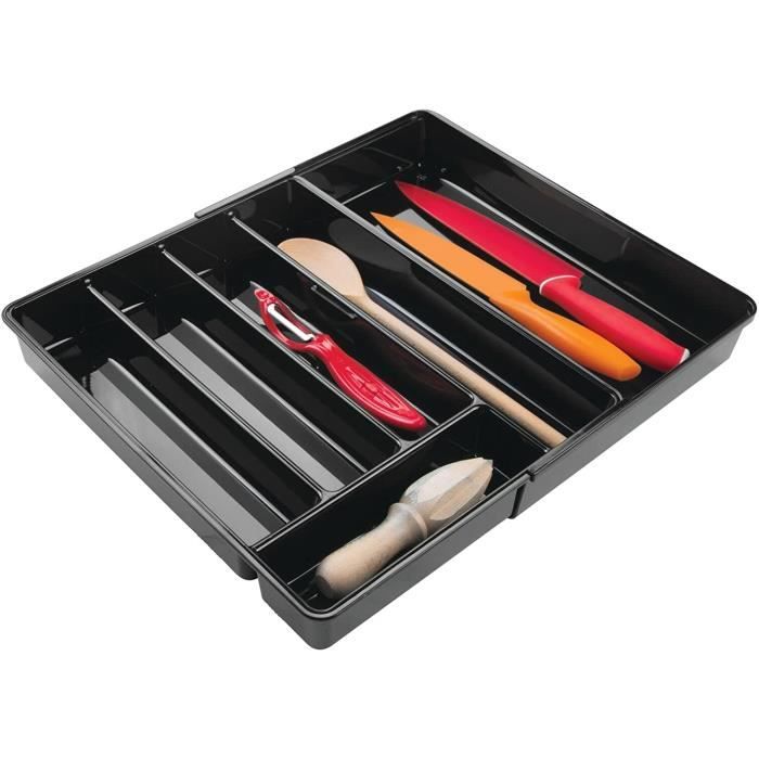 Rangement pour couverts antidérapant avec 6 compartiments – range ...