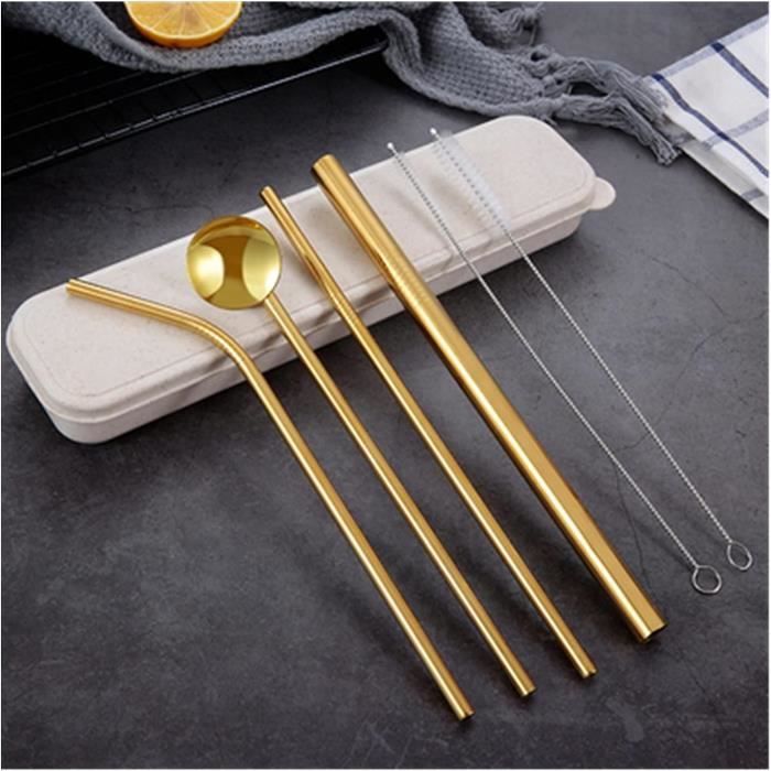 Paille Inox Systèmes De Boissons En Acier Inoxydable De 3 Pcs ...