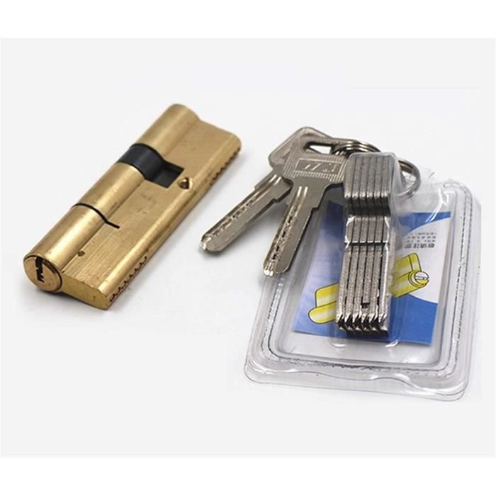 Cylindre De Serrure Porte Cylindre de Verrouillage 65 70 Biased 80 90 ...