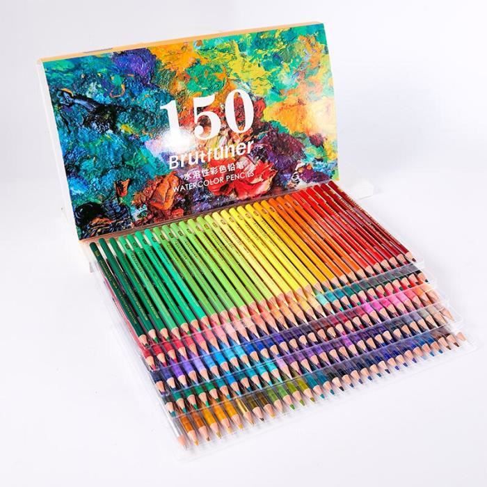 Crayons de couleur,Ensemble de crayons de couleur à l'huile ...
