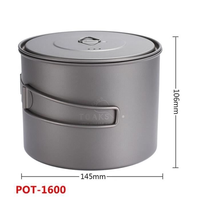 Accessoire Camping,Pot et tasse en titane 3 en 1,équipement de Camping ...
