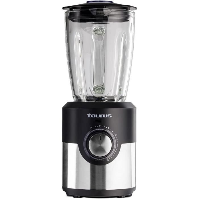 Taurus Supreme Mix Blender mixeur 1200W, bol en verre, 1,75L, 5 ...