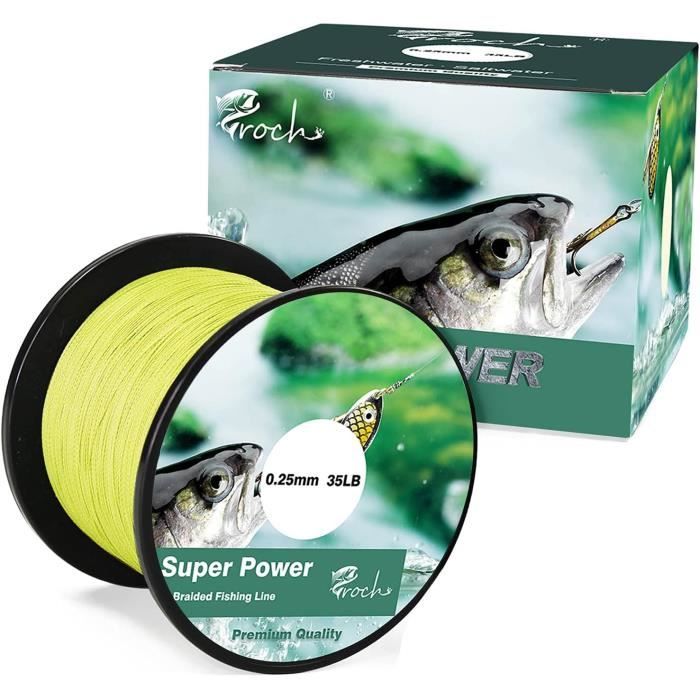 Fil De Peche Tressée 300M - 500M - 1000M Strong Pe Dynamix Line ...