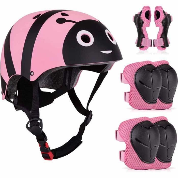 Casque kit Vélo Enfant Ajustable Casque Respirant Protection 2-5 Ans ...