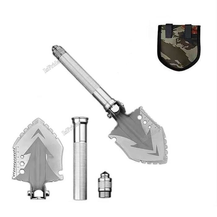 PELLE,1 Seceion Tube Pelle militaire pliante multifonctionnelle kit de ... PELLE,1 Seceion Tube Pelle militaire pliante multifonctionnelle kit de ...