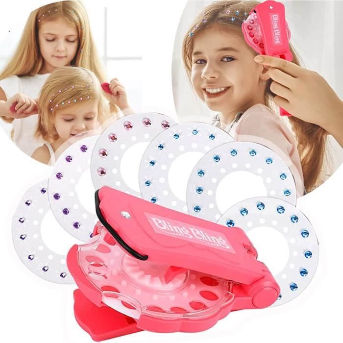 Machine à Strass Cheveux avec 180 Pierres précieuses pour Cheveux, Jeux ...