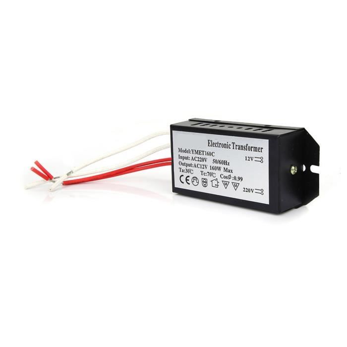 Transformateur électronique de puissance - OMABETA - 220V à 12V - 160W ...
