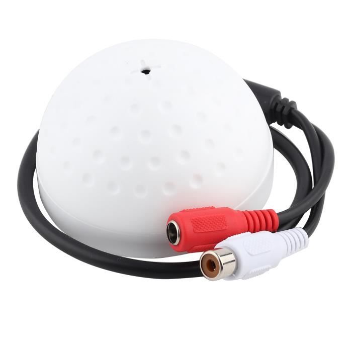 Microphone Audio Pickup Device, Haute Sensibilité CCTV Microphone ...