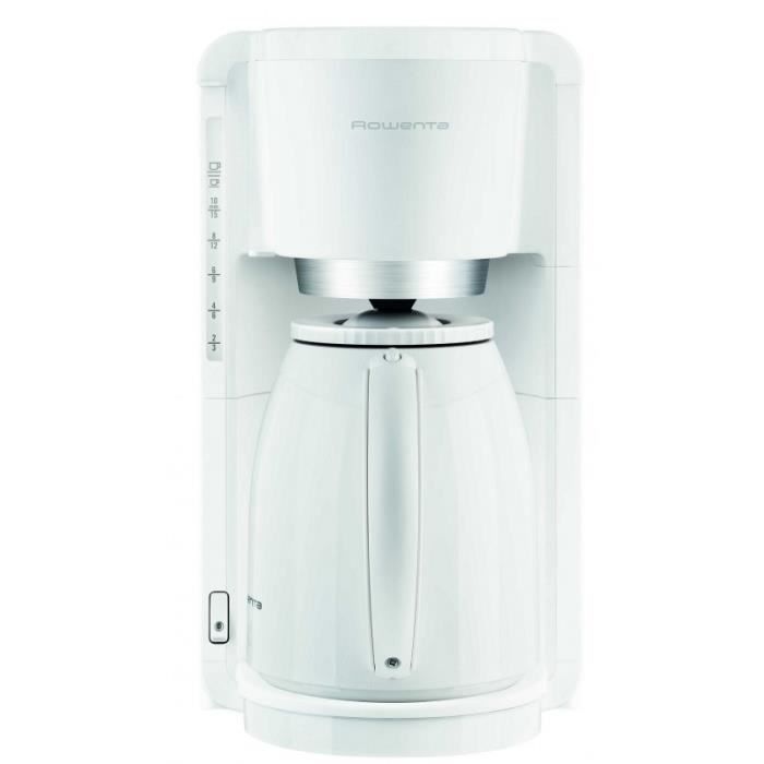 Cafetières à filtre ROWENTA - Adagio Isotherme Blanc - CT 380110 ...