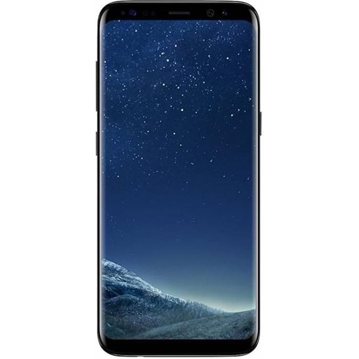 Samsung Galaxy S8 Noir Carbone 64go Cdiscount Téléphonie