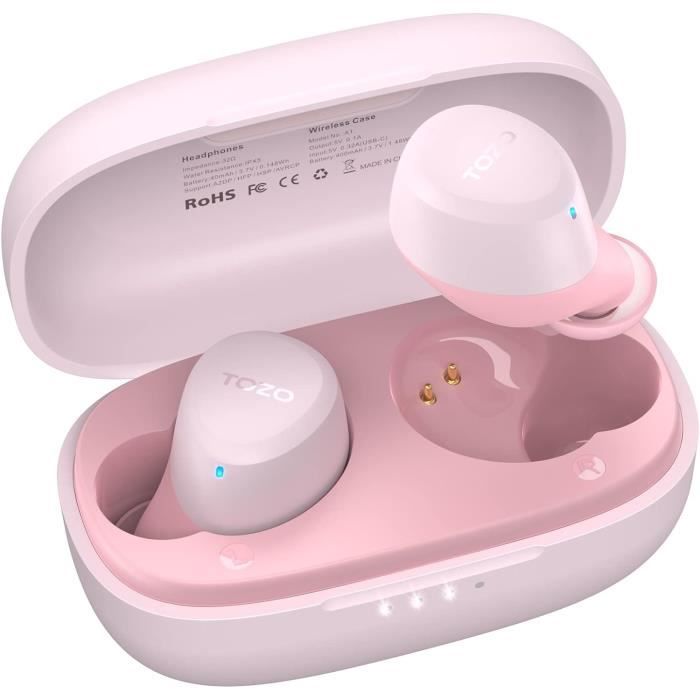 A1 Mini Casque Bluetooth Sans Fil Bluetooth 5.3, Écouteurs Intra ...