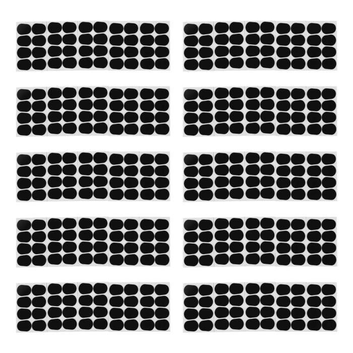 400 Pièces de Coussins D'Embouchure de Saxophone, 0,8 mm Coussinets de Patchs pour Clarinette ...