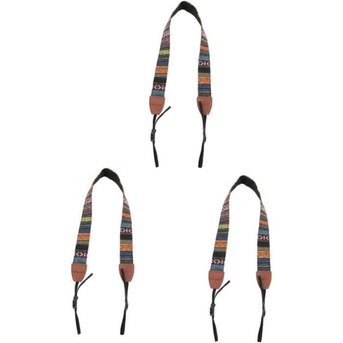 2 Pièces Sangle D'Appareil Photo Reflex Sangle Réglable Caméra ...