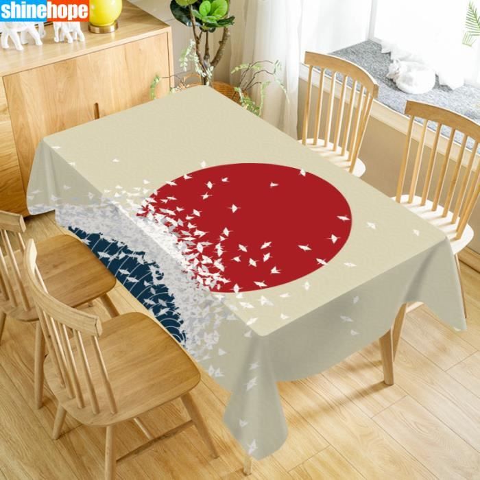 NAPPE DE TABLE ,12-60X90cm--Nappe'art japonais, couverture de Table ...